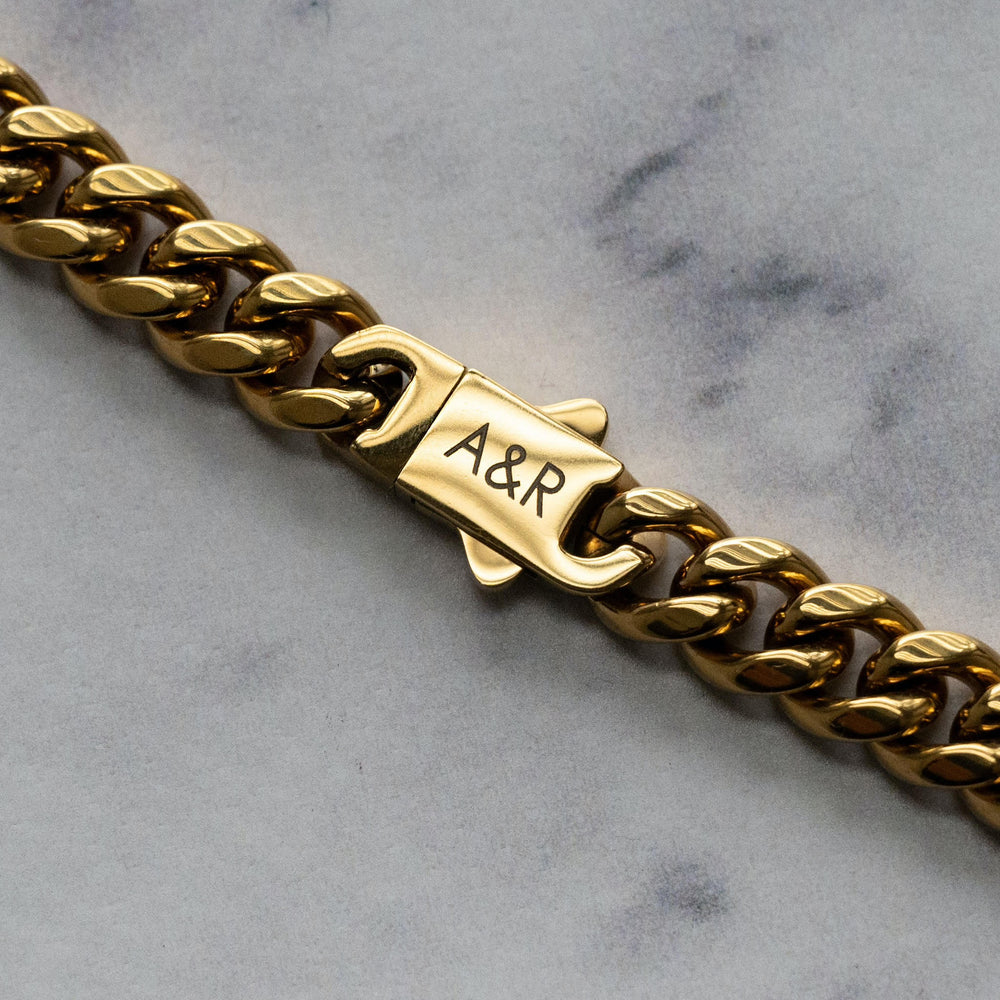 Silver And 18K Gold Chain Necklaces For Men | SAAR CO